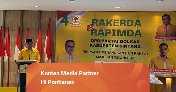 Golkar Sintang Gelar Rakerda dan Rapimda, Target Menang Pemilu 2024 | kumparan.com